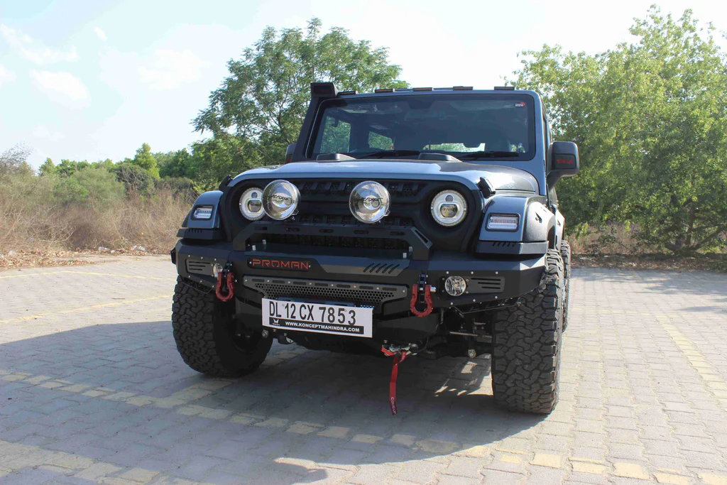 PROMAN Lightweight Front Bumper for New Mahindra Thar 2020+ – LUXE ...