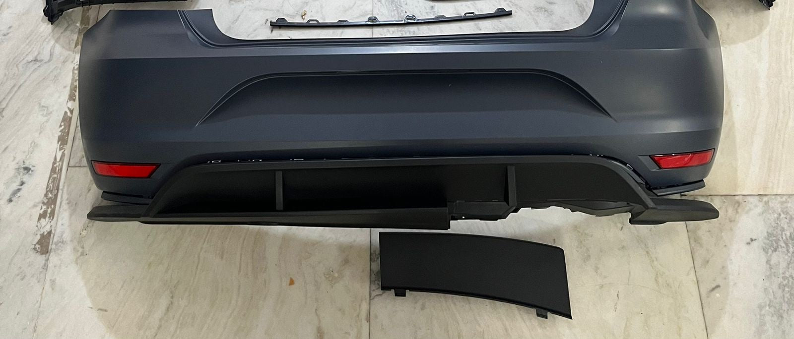 ABS Plastic Volkswagen Polo Type 3 Rear Bumper Set – LUXE AUTOMOTIVE
