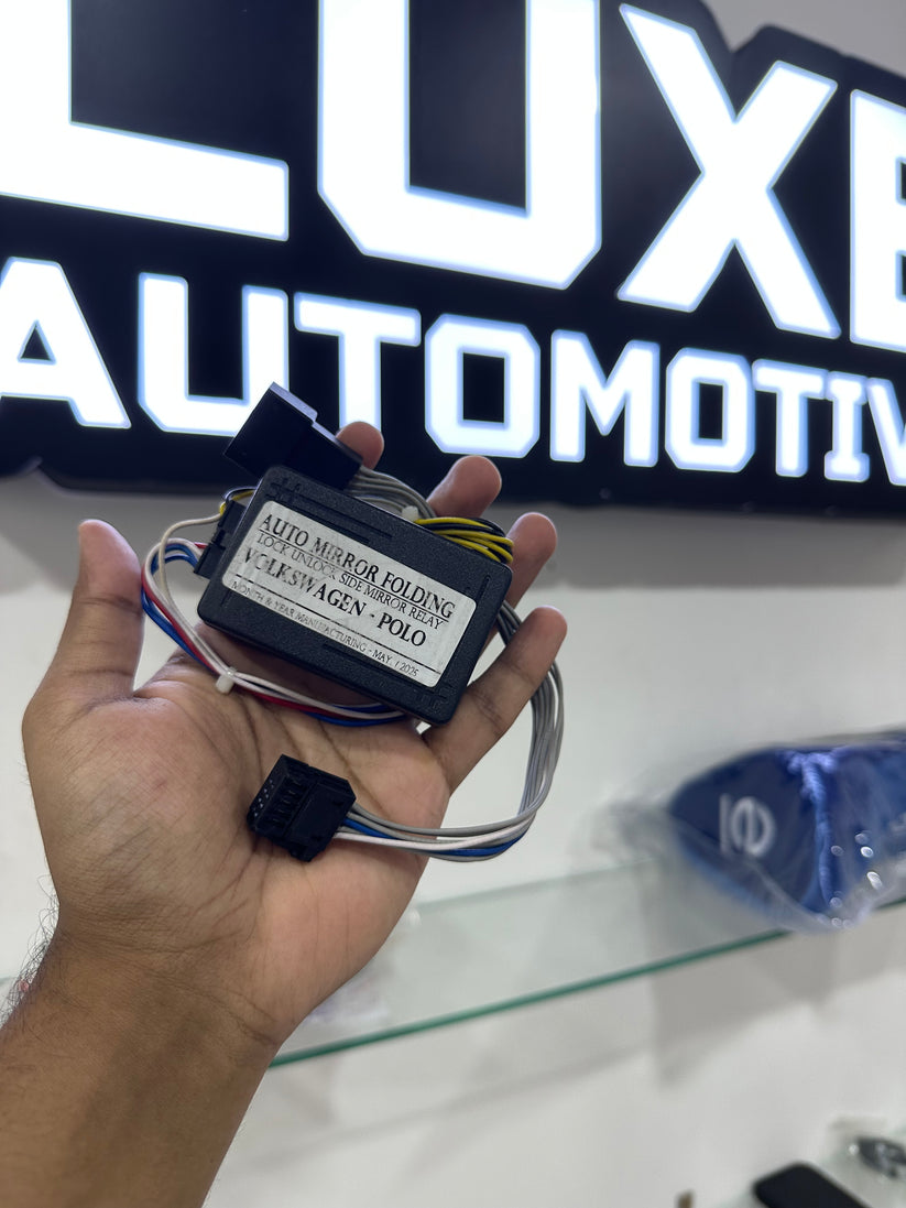 1) Auto Mirror Folding Relay Kit For VW Polo 2009 Onwards – LUXE AUTOMOTIVE