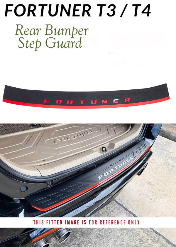 FORTUNER REAR BUMPER STEP GUARD – LUXE AUTOMOTIVE