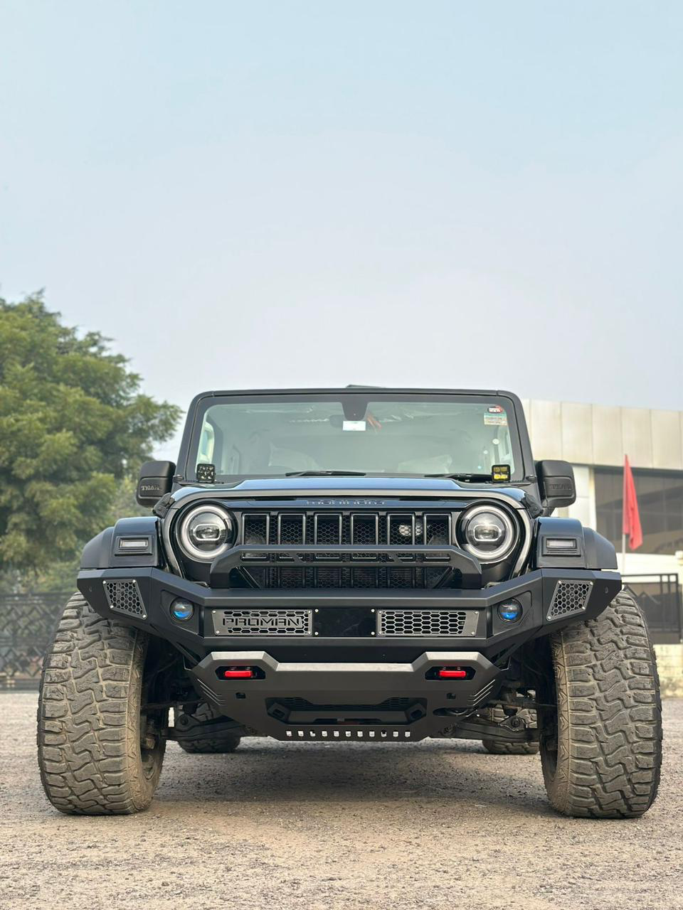 PROMAN METAL BUMPER FOR THAR ROXX – LUXE AUTOMOTIVE