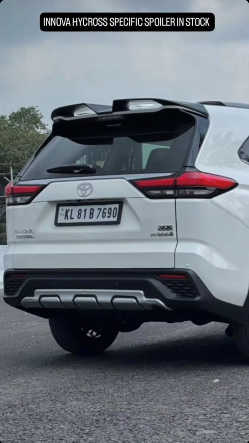 INNOVA HYCROSS SPECIFIC SPOILER | ABS QUALITY – LUXE AUTOMOTIVE