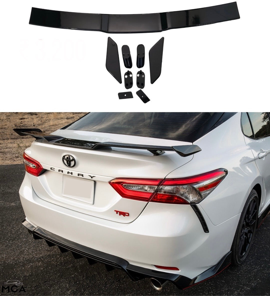 16 GENERATION UNIVERSAL REAR SPOILER FOR SEDAN | SEDAN SPOILER – LUXE ...