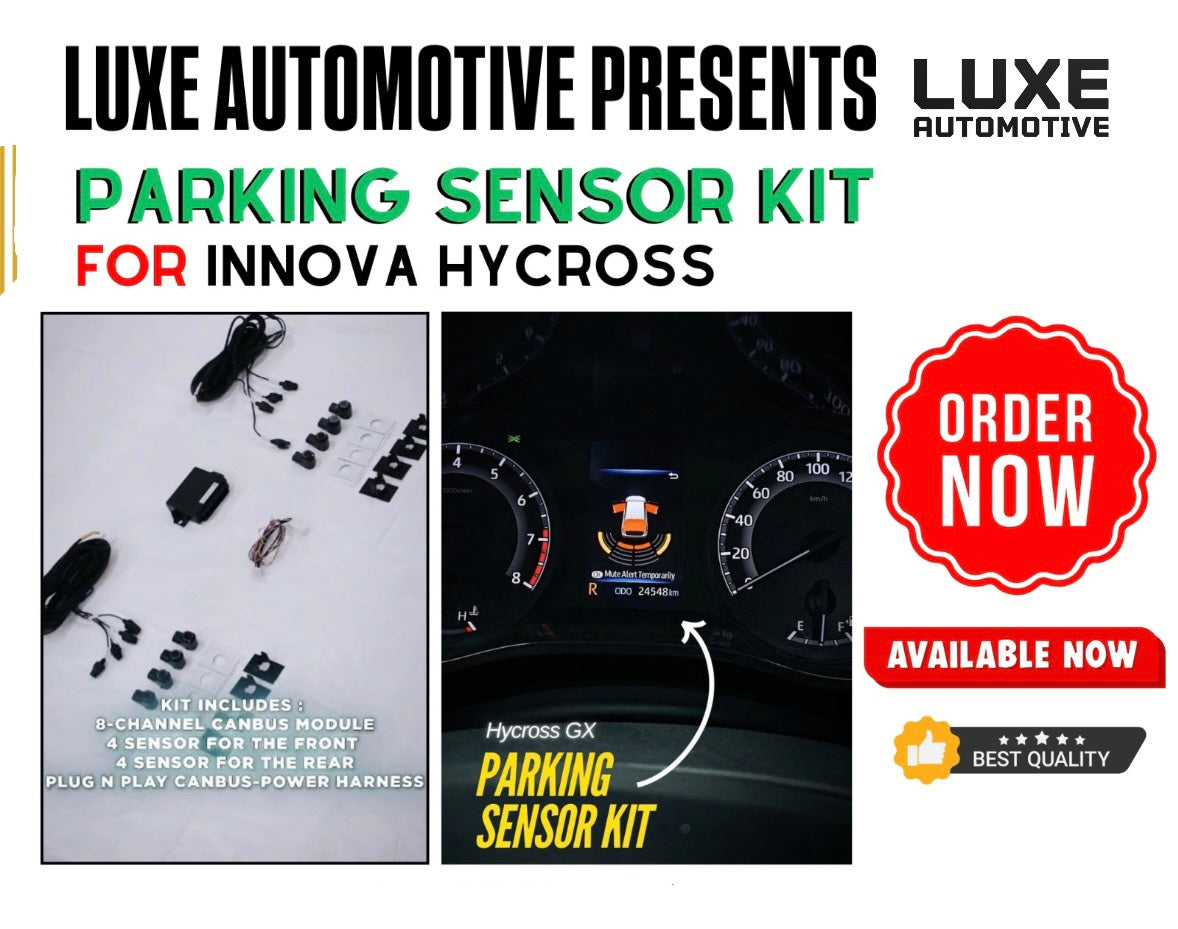 Toyota Innova Hycross - Parking Sensor Kit – LUXE AUTOMOTIVE