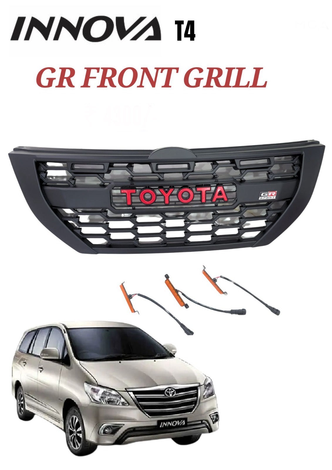 INNOVA TYPE 4 GR GRILL IN STOCK – LUXE AUTOMOTIVE
