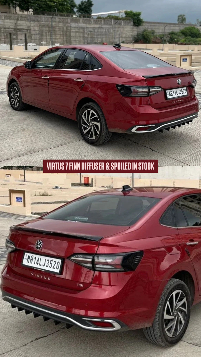 Volkswagen Virtus/Slavia ABS Lip Spoiler – LUXE AUTOMOTIVE