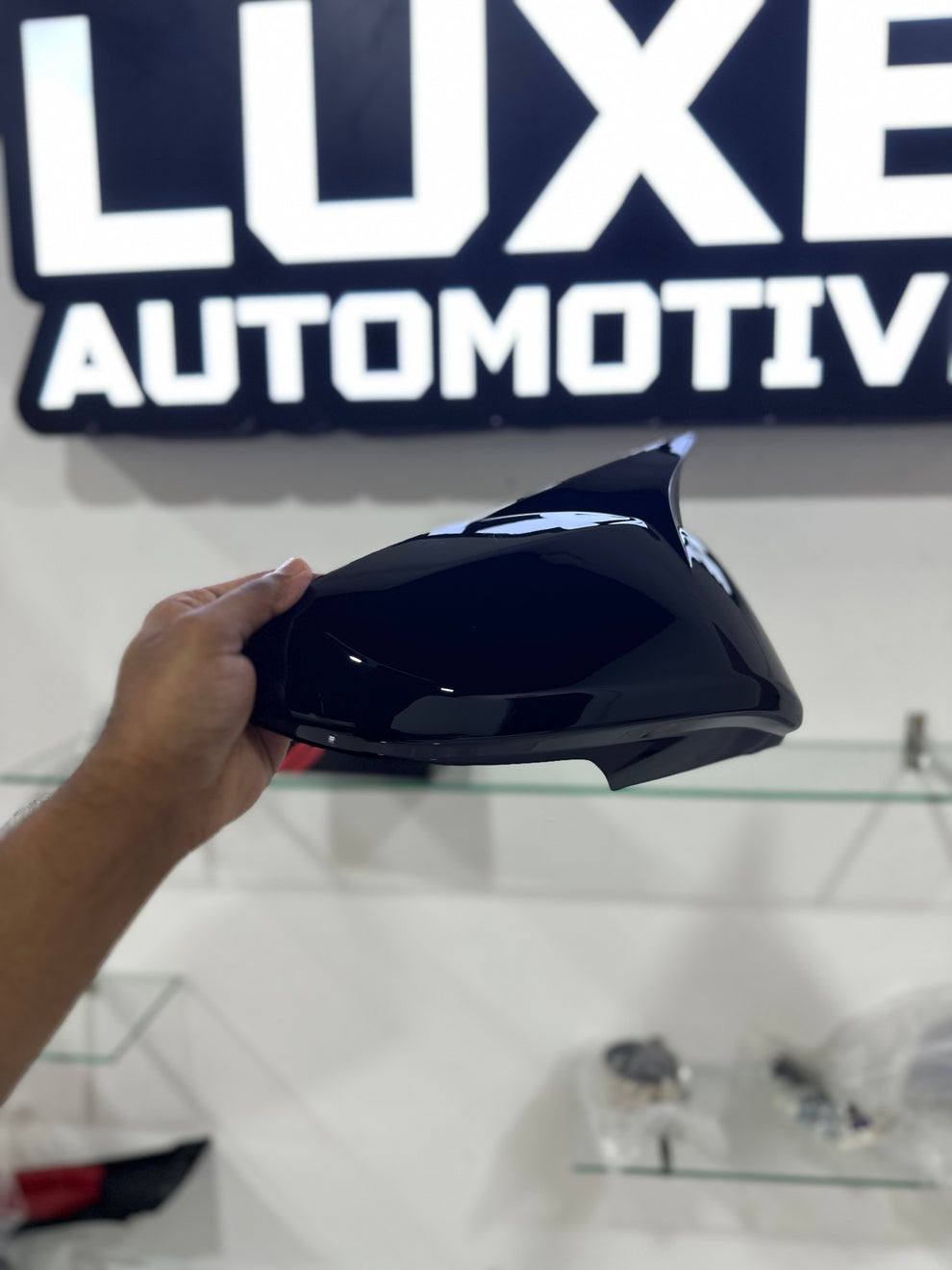 1) INNOVA CRYSTA/FORTUNER/HYCROSS BATMAN MIRROR CAPS – LUXE AUTOMOTIVE